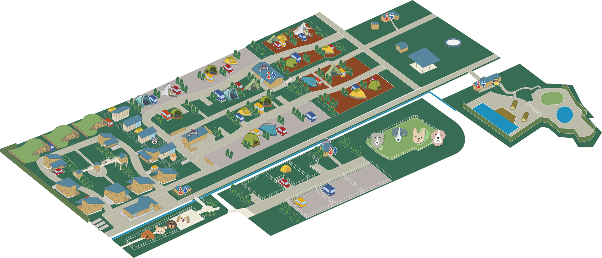 ユニトピアささやま CAMP & VILLAGE - 2025年春オープン！